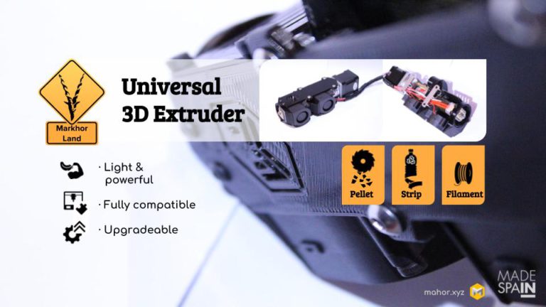 FDM Pellet extruder – 3d.FAB